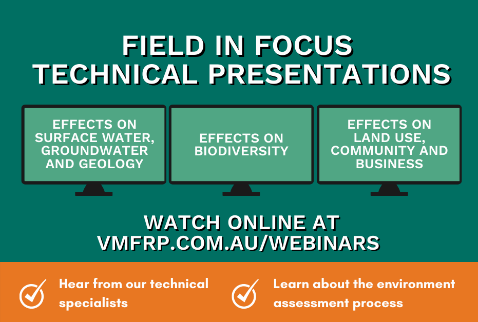 Field in Focus presentation series now online - VMFRP